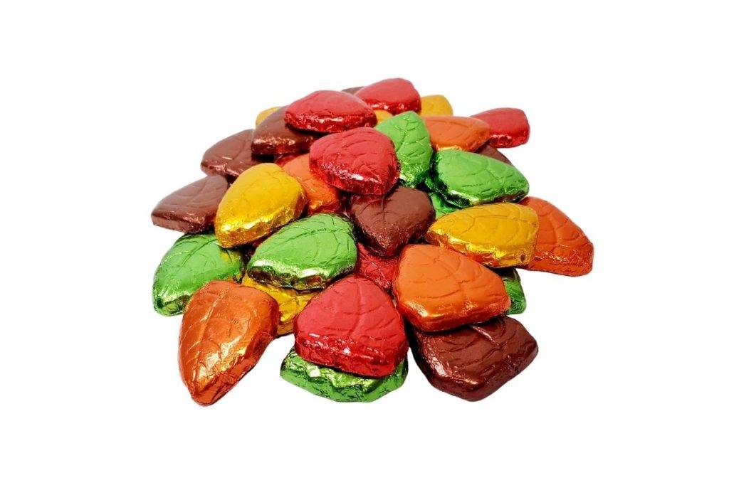 Foil Wrapped Leaves | Michael Mootz Candies