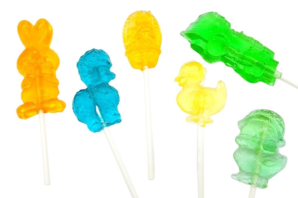 Clear Toy Pops | Michael Mootz Candies